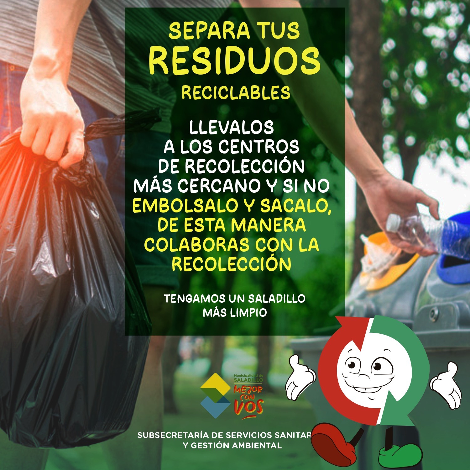 Separa tus residuos reciclables.- Convergencias - Portal Digital de ...